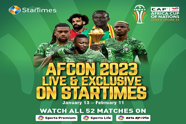 BREAKING: Football Lovers Express Joy As StarTimes Set To Show AFCON 2023