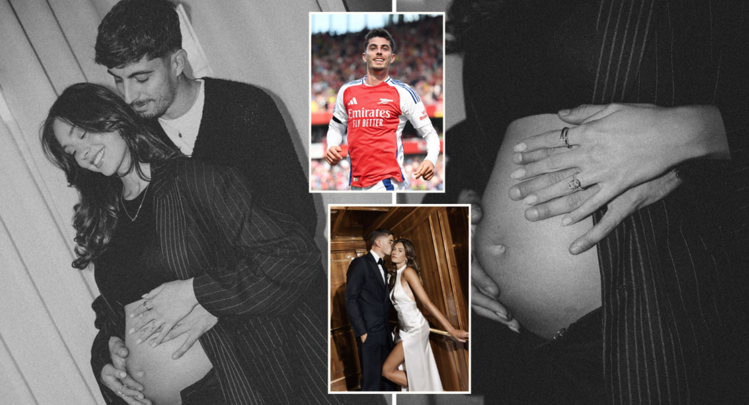 PHOTOS: German And Arsenal Striker Kai Havertz Welcomes 1st Child With ...