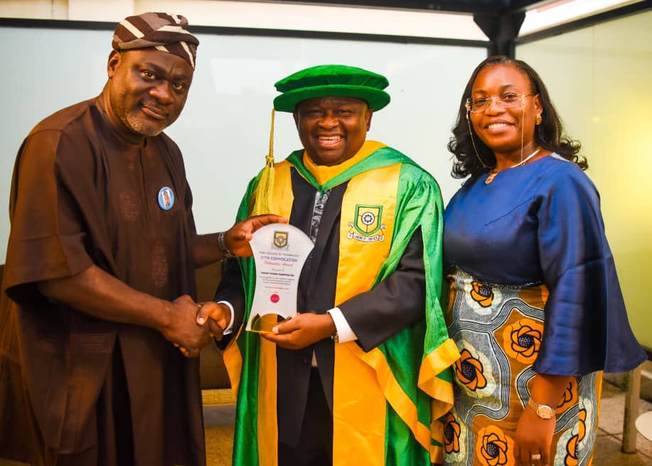 Yabatech Honours Senator Solomon Adeola Yayi